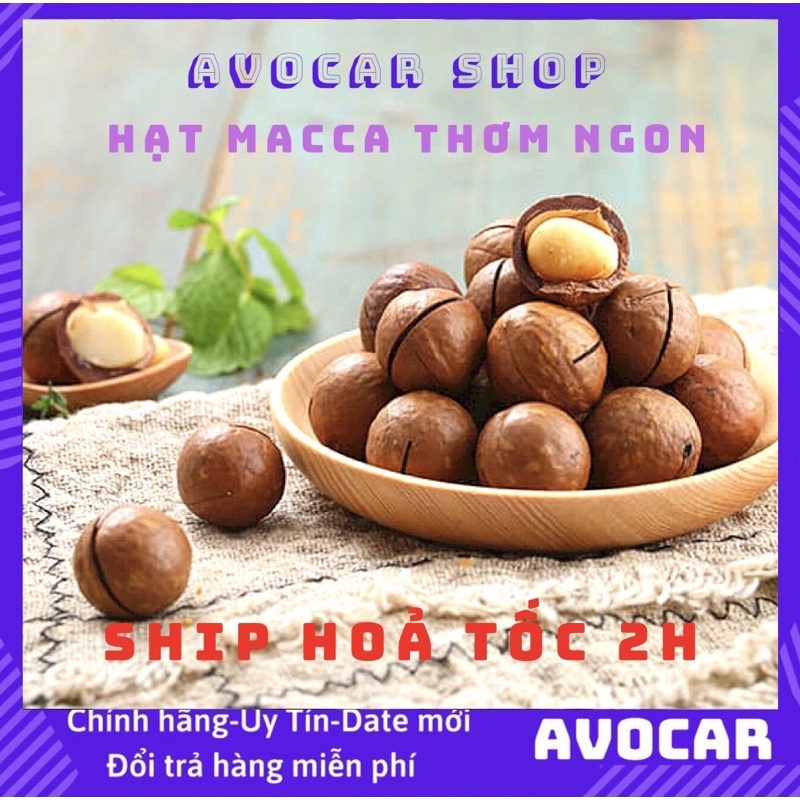 Hạt Khô Macca Nứt Hạt AvoCar Shop , Hạt điều Thơm Ngon KL 500g / Túi ...