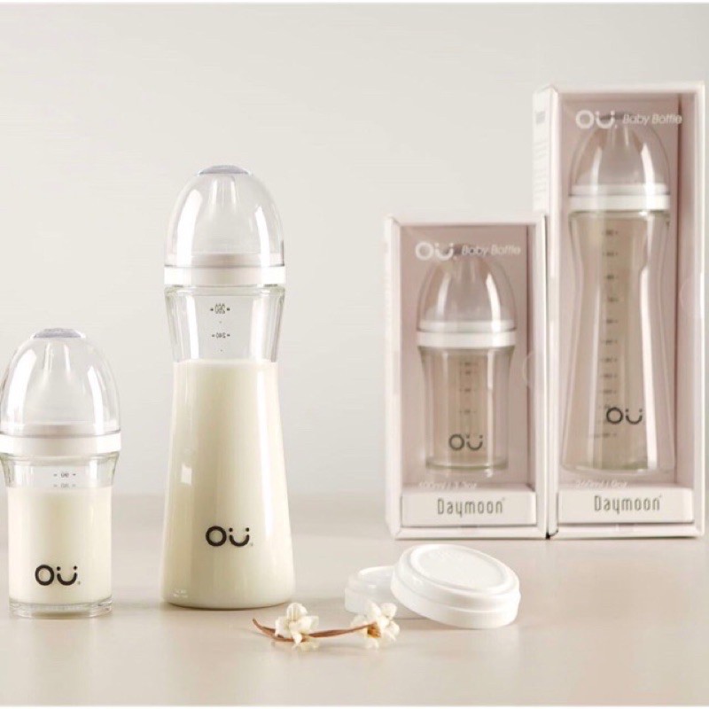 [CHÍNH HÃNG 100%] - BÌNH SỮA OU:wish HÀN QUỐC SIZE 140ML/260ML | Shopee ...
