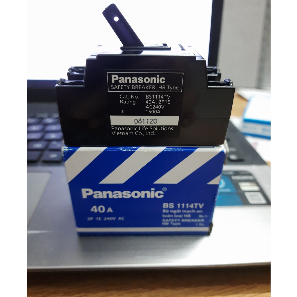 CB cóc panasonic 10A 15A 20A 30A 40A Bộ ngắt mạch an toàn loại HB Cầu ...
