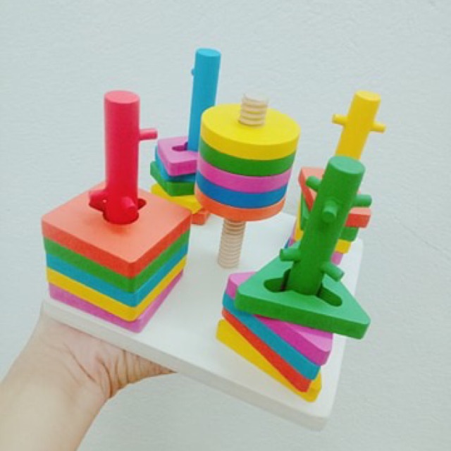 BỘ THẢ CỌC ZIC ZAC 5 CỌC | Shopee Việt Nam