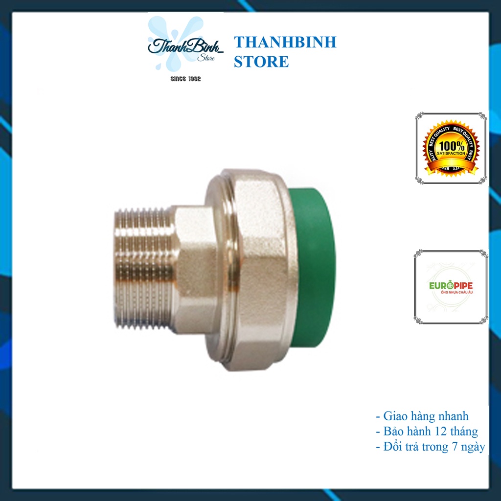 ZACCO REN NGOÀI 20/ 25/ 32- RẮC CO/ RAC CO/ ZAC CO REN NGOÀI NHIỆT- PPR ...