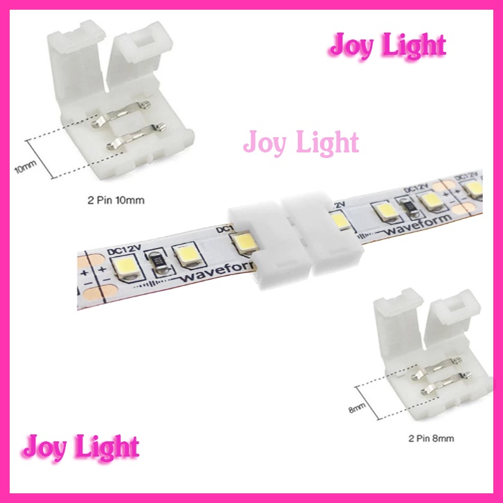 Nối giữa 2 LED dây đơn màu 2835, 5050 8mm- 10mm, 2 chân | Shopee Việt Nam