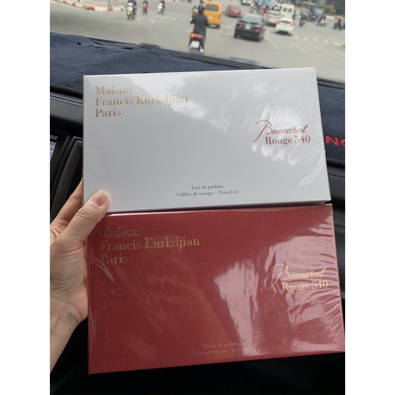 Set Bộ Nước Hoa Maison Francis Kurkdjian Baccarat Rouge 540 mini Travel Set 5 x 11ml | Shopee ...