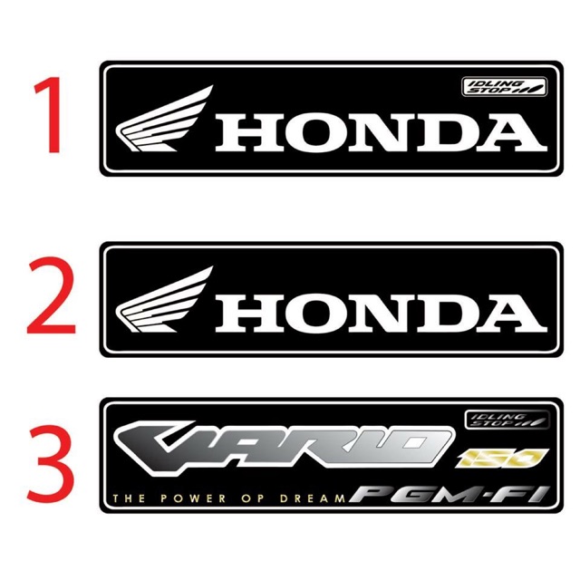 Bảng tên honda cho click vario | Shopee Việt Nam