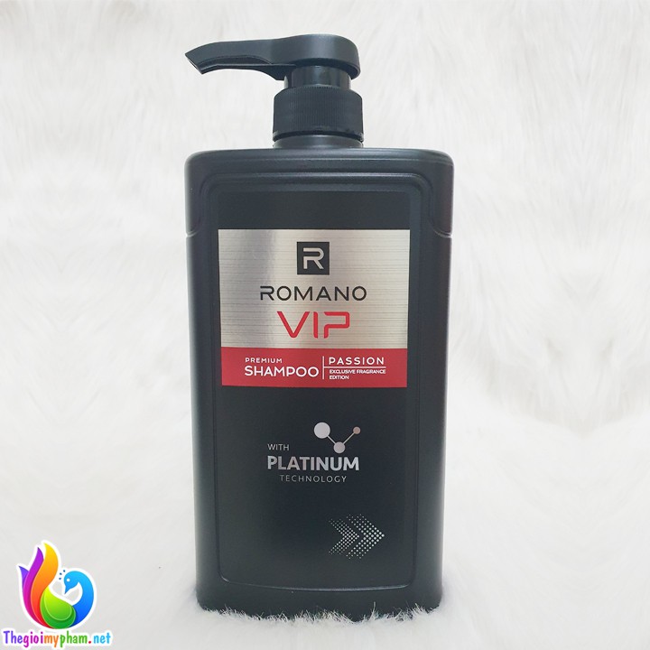 Dầu Gội Hương Nước Hoa Romano VIP Passion 650g | Shopee Việt Nam