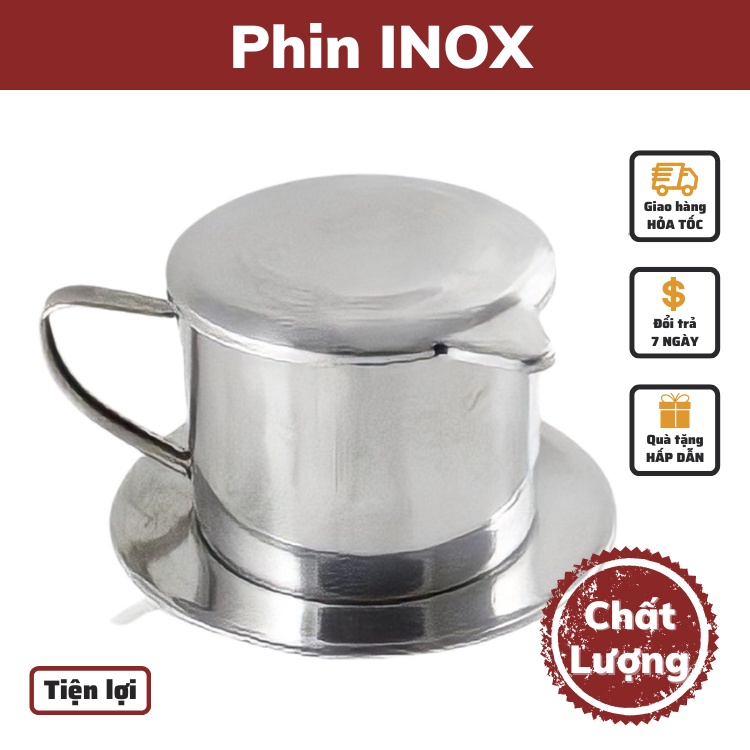 Phin pha cafe inox 304 cao cấp phin cafe nhôm trung nguyên giữ nguyên hương vị đậm đà truyền ...