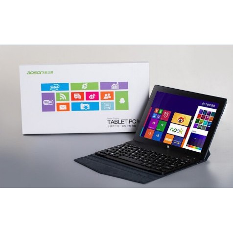 Máy tính bảng AOSON R18 chạy Windows 10.1" vỏ nhôm, chip lõi tứ Intel 1 ...