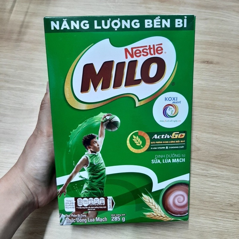 BỘT MILO LÚA MẠCH HỘP 285G | Shopee Việt Nam
