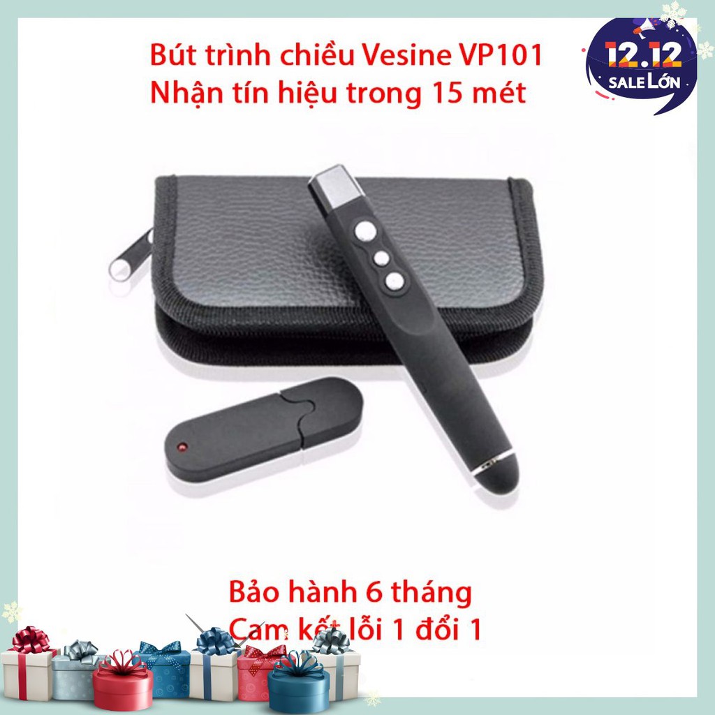 Bút Trình Chiếu Vesine Vp101 Hỗ Trợ Giảng Dạy Trình Chiếu Slide - Chính ...