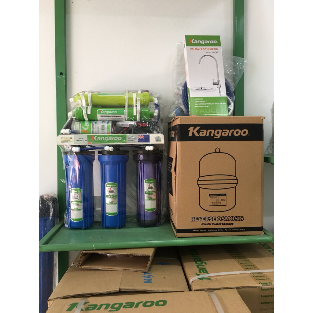 Máy lọc nước Kangaroo KG108-KV . RO 8 lõi | Shopee Việt Nam