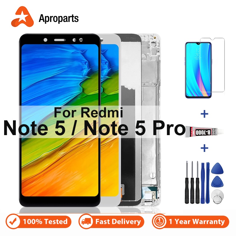Lcd Cho Xiaomi Redmi Note 5 Note5 Pro MEG7 MEI7 MEI7S Màn Hình Hiển Thị Bộ Số Hóa Cảm Ứng Thay ...