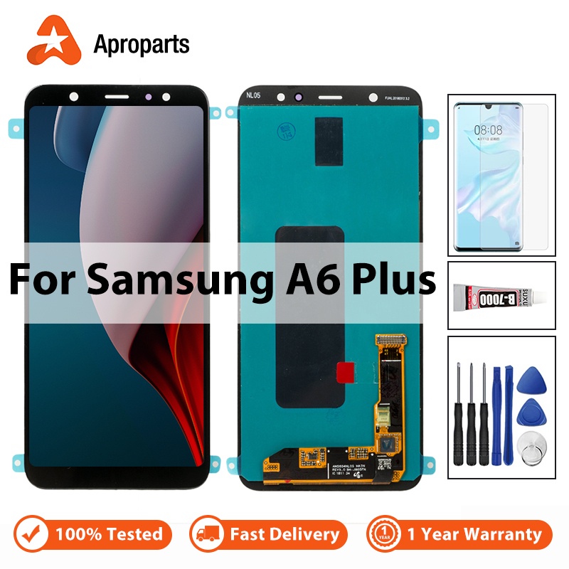 Màn Hình LCD Cho Samsung Galaxy A6+ A6 Plus 2018 A605 SM-A605FN Màn ...