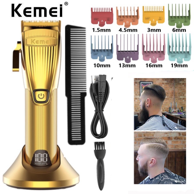 Tông Đơ Cắt Tóc Chuyên Nghiệp Kemei KM-K32S | Shopee Việt Nam
