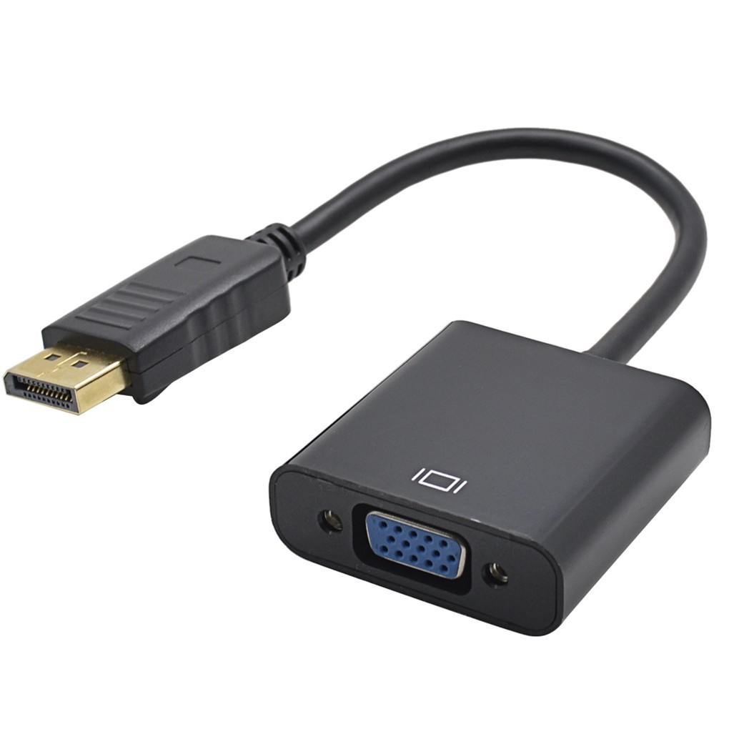 Cáp Chuyển Đổi 1080P DisplayPort DP Đực Sang VGA Cái Cho Máy Chiếu HP ...