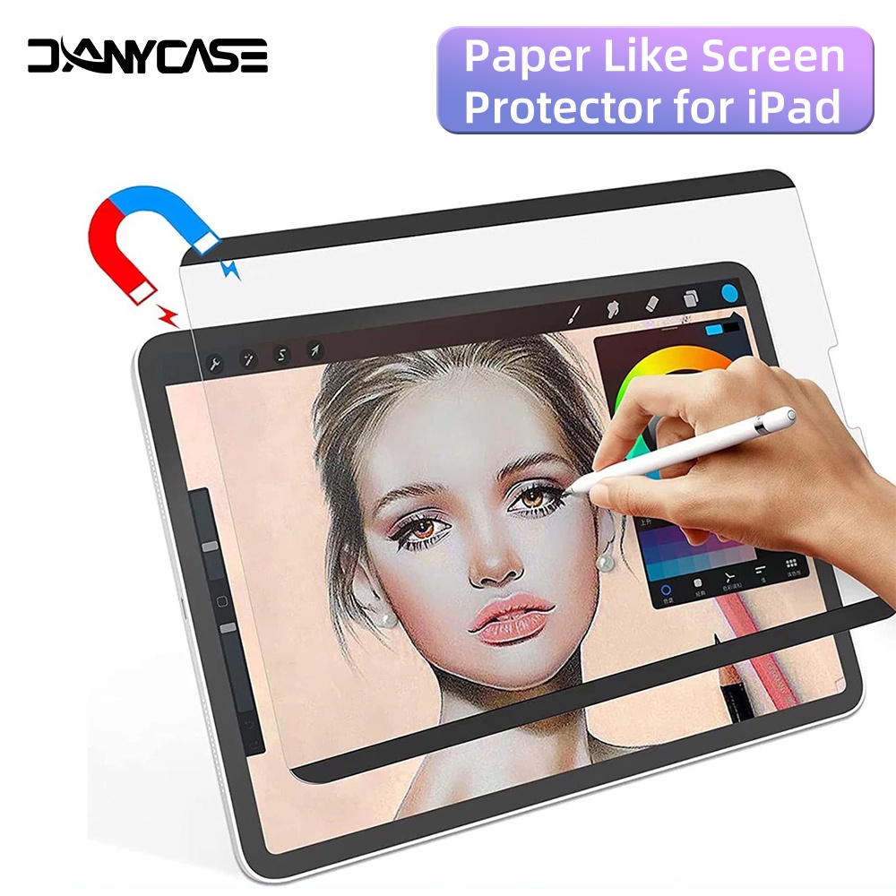 Phim Giấy Từ Tính Như Cho iPad Air 11 "13" 2024 Pro 11 "13" Pro 11 12.9 Air 4 Air 5 10.9 10th ...