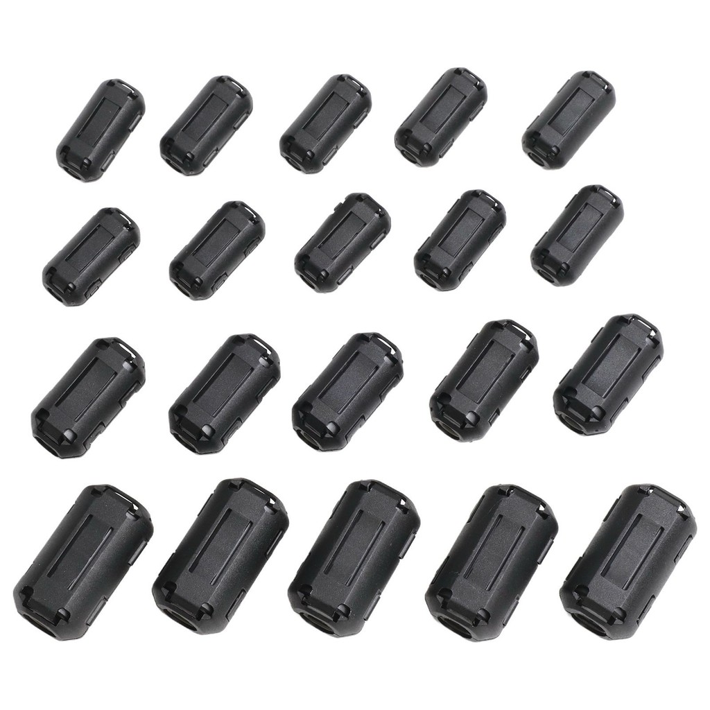⚡Ysp⚡20 Chiếc Lõi Ferrite Giảm Tiếng Ồn Lọc Vòng Kẹp Trên Dây Cho Cáp ...