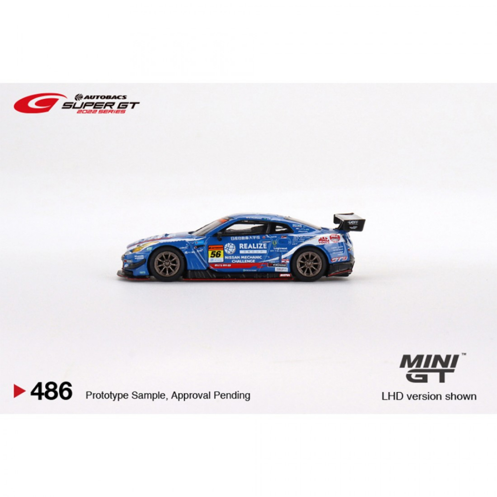 Mini GT MGT00486-L 486 1 / 64 NISSAN GT-R NISMO GT3 #56 Xe mô hình mô ...