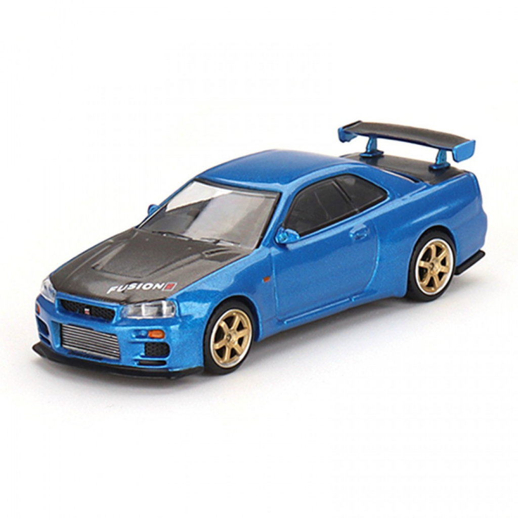 Mini GT MGT00531-R 531 1 / 64 NISSAN SKYLINE GT-R R34 TOP SEGREDO ...