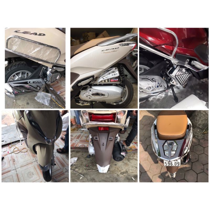 ốp trang xe lead 2025-2017 crom. | Shopee Việt Nam