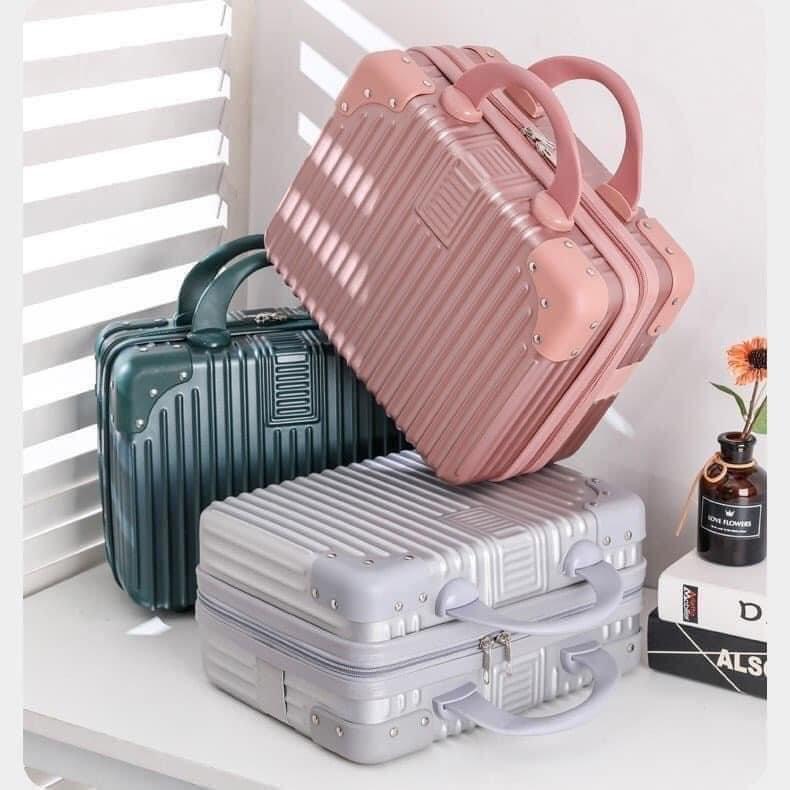 Cốp vali đựng đồ trang điểm du lịch cao cấp, hộp vali mini đựng mỹ phẩm ...