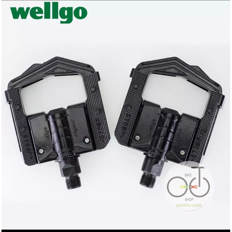Pedal bàn đạp Wellgo F265 gấp full nhôm chính hãng | Shopee Việt Nam