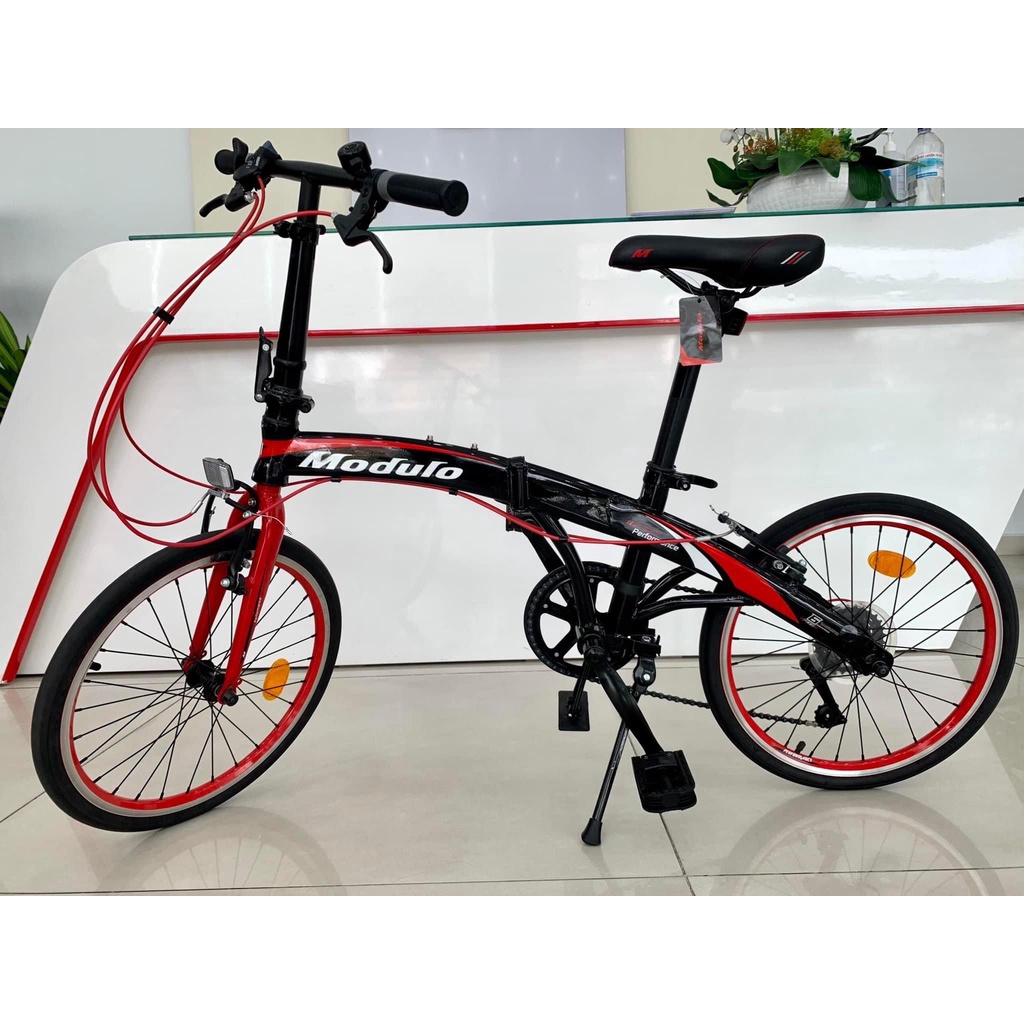 Xe Đạp Gấp Honda Modulo Màu Đỏ Chính Hãng Nhập Khẩu Thái Lan | Shopee ...