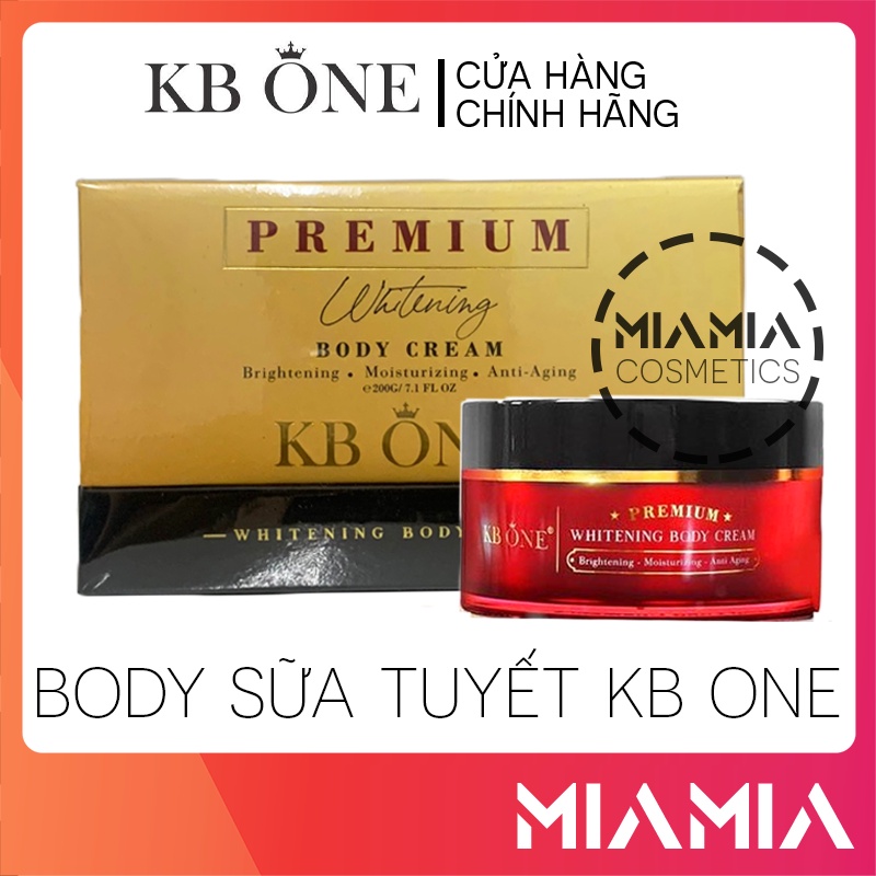 Kem Body Sữa Tuyết KB ONE Chính Hãng KBOne - 89365370549 | Shopee Việt Nam
