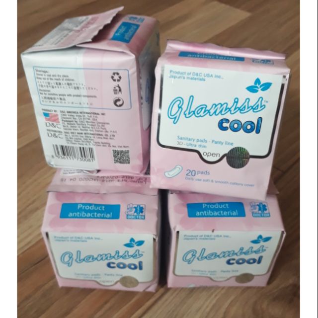 [Chính hãng] Băng vệ sinh combo 5 hàng ngày glamiss cool (mới) | Shopee ...