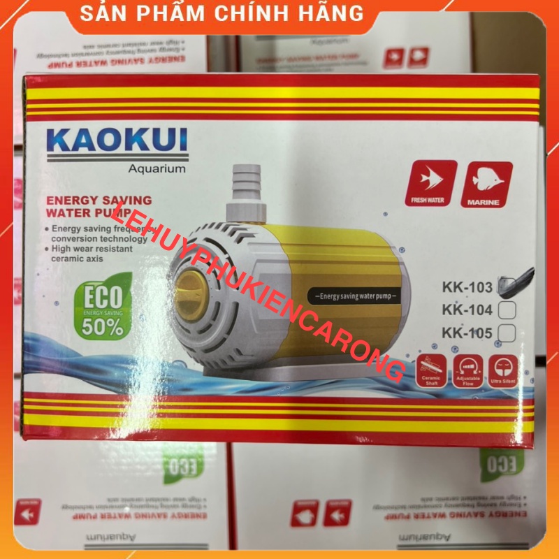 Bơm Bể Cá KAOKUI Siêu Êm, Tiết Kiệm Điện KK101 6w KK102 15w KK103 30w KK104 40w KK105 50w ...
