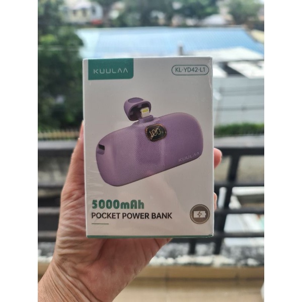 [Màu ngẫu nhiên] Pin Sạc Dự Phòng KUULAA Mini 5000mah cho iphone ...