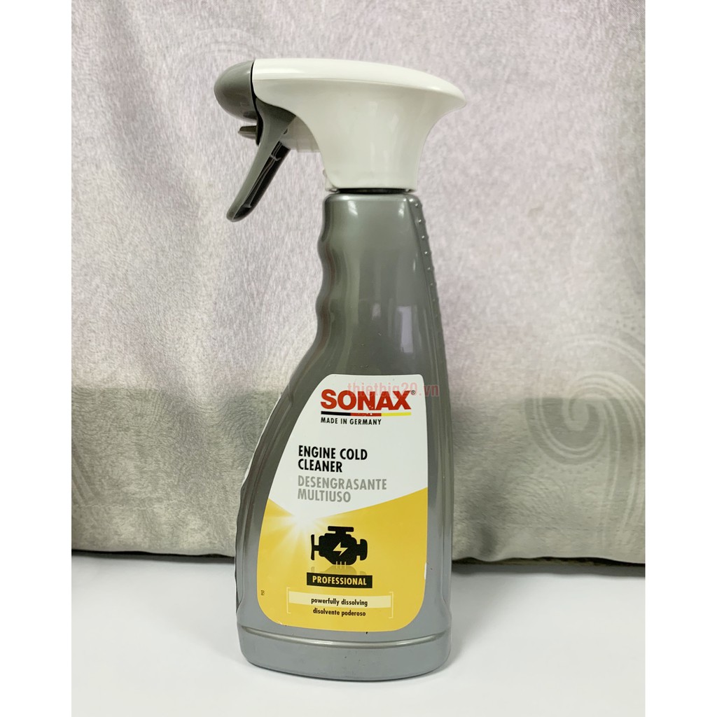 Chai xịt rửa động cơ ô tô SONAX 500ML ENGINE COLD CLEANER 543200 ...