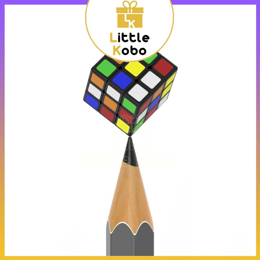 Rubik 3x3 Tí Hon 1cm CubeLab Mini Cube Rubic Bé Nhất Thế Giới Xoay Được ...