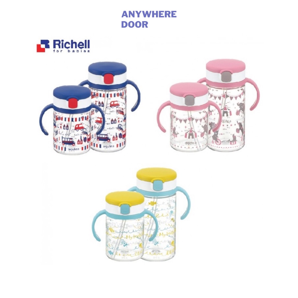 Bình Ống Hút AQ Richell cho bé 200ml/ 320ml | Shopee Việt Nam