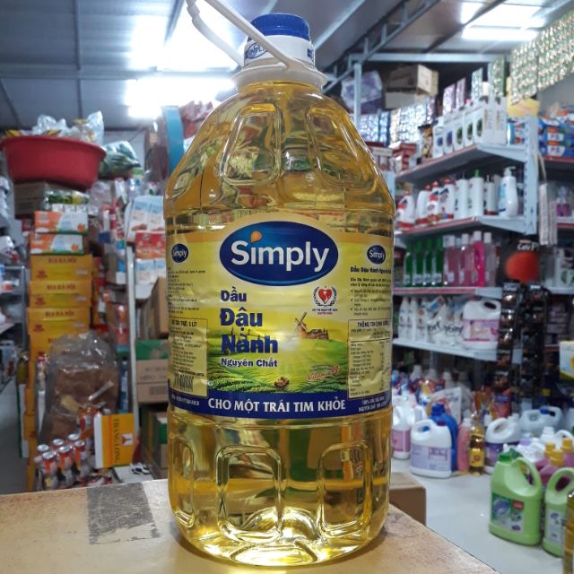 Dầu Đậu Nành Nguyên Chất SIMPLY-5L | Shopee Việt Nam