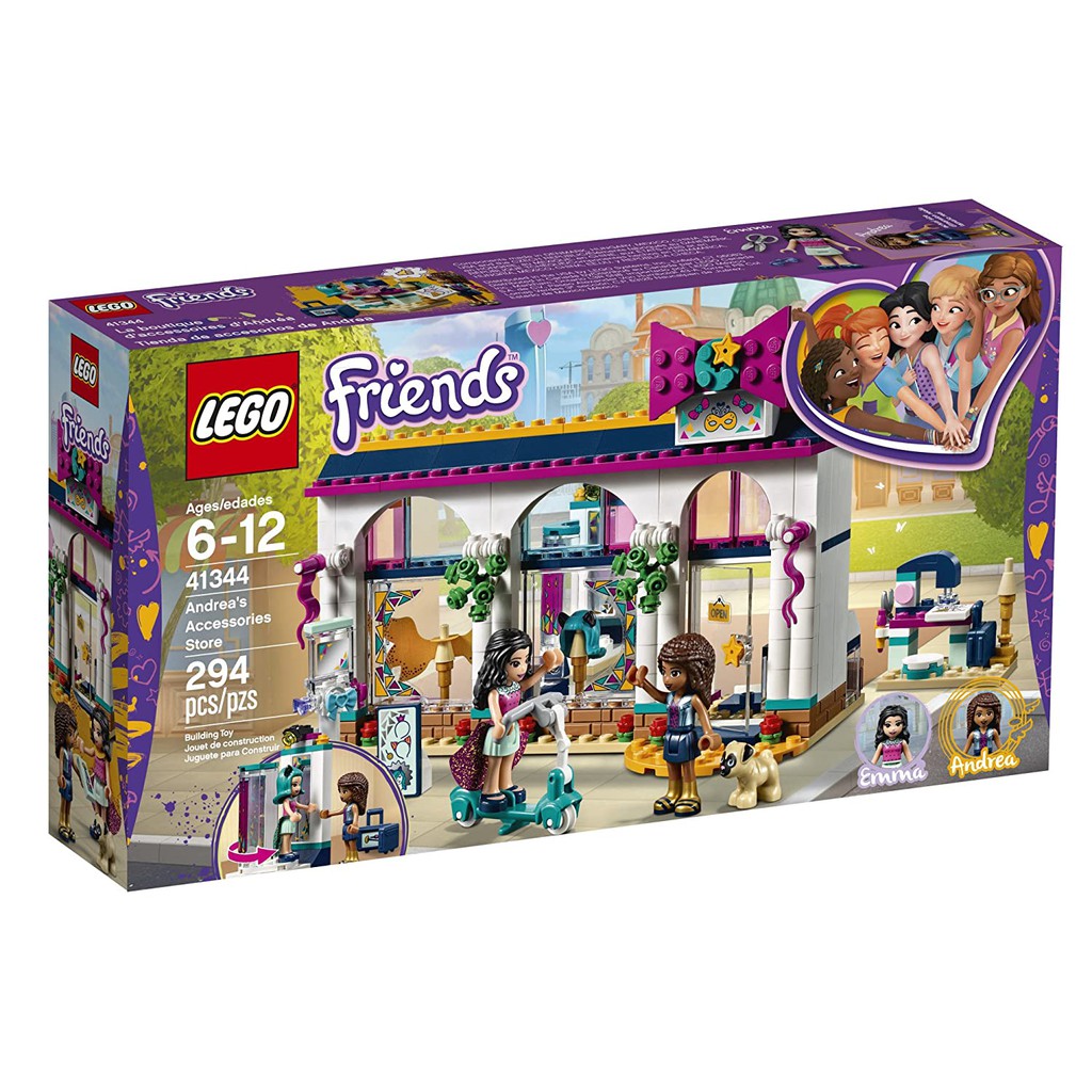 LEGO FRIENDS 41344- Cửa hàng trang sức của Andrea ( 294 pcs) | Shopee ...