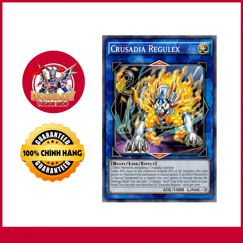 [Thẻ Bài Yugioh Chính Hãng] Crusadia Regulex | Shopee Việt Nam