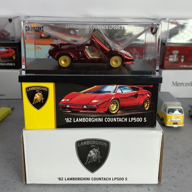 mô hình xe hotwheels RLC lamborghini countach LP500 | Shopee Việt Nam