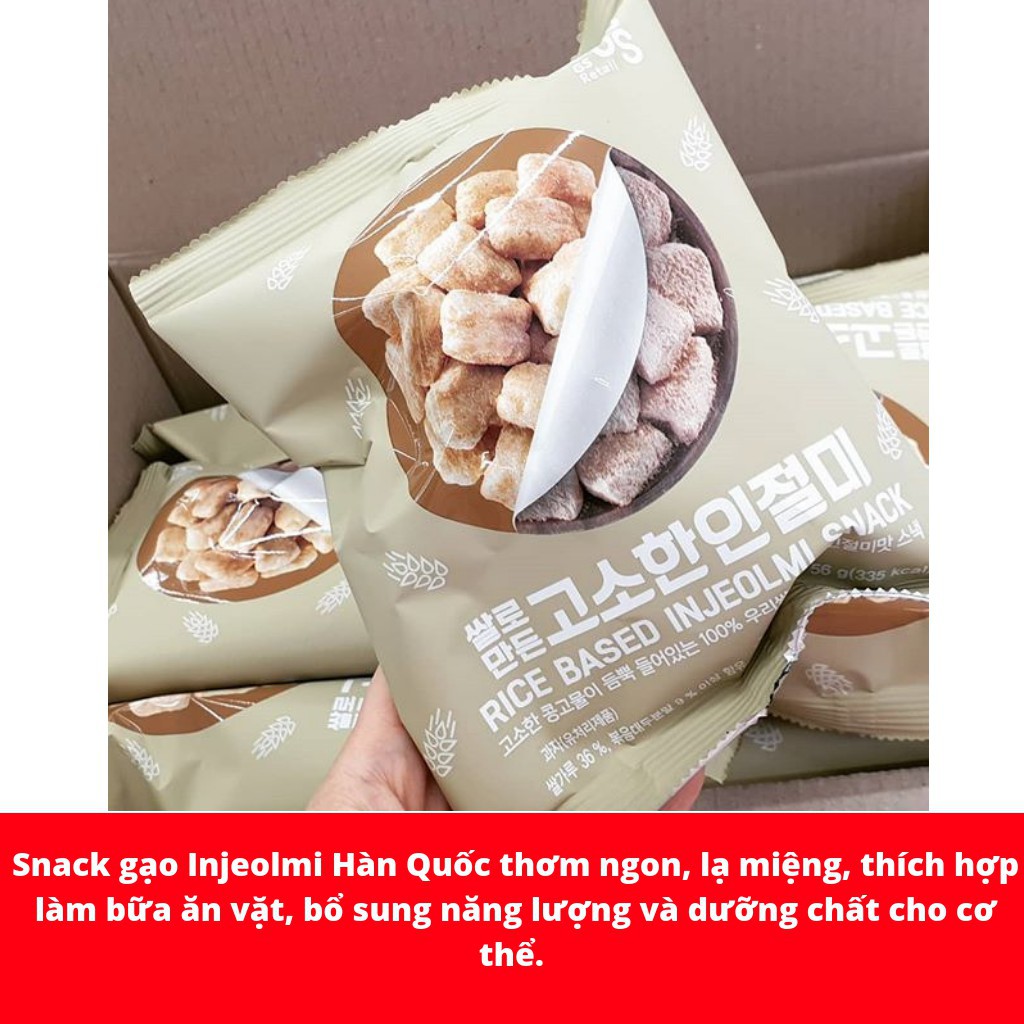 SNACK gạo INJEOLMI YOUUS HÀN QUỐC gói 56gr | Shopee Việt Nam
