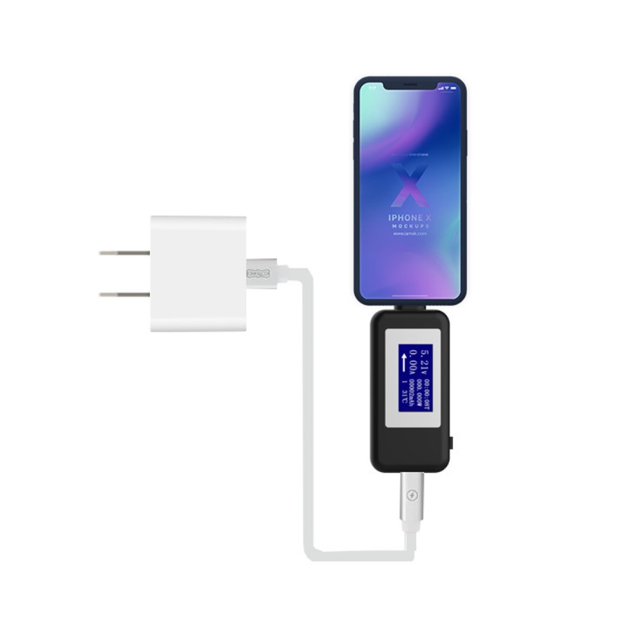 USB type C test / kiểm tra đo dòng điện, điện áp type C KEWEISI KWS ...
