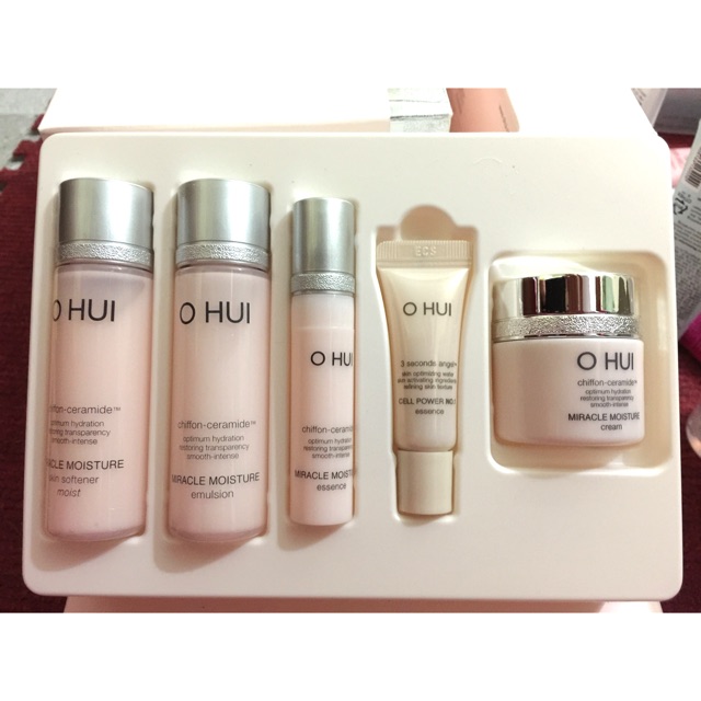 Bộ giftset Ohui Miracle Moisture Mini Kit 5sp | Shopee Việt Nam