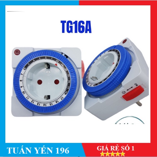 Ổ cắm hẹn giờ cơ ATA- TG16A - tự động bật tắt mọi ngày - Hàng cực xịn ...