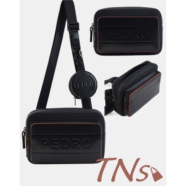 TNS - Túi đeo chéo nam form hộp kèm ví nhỏ siêu hottrend Pedrio ...