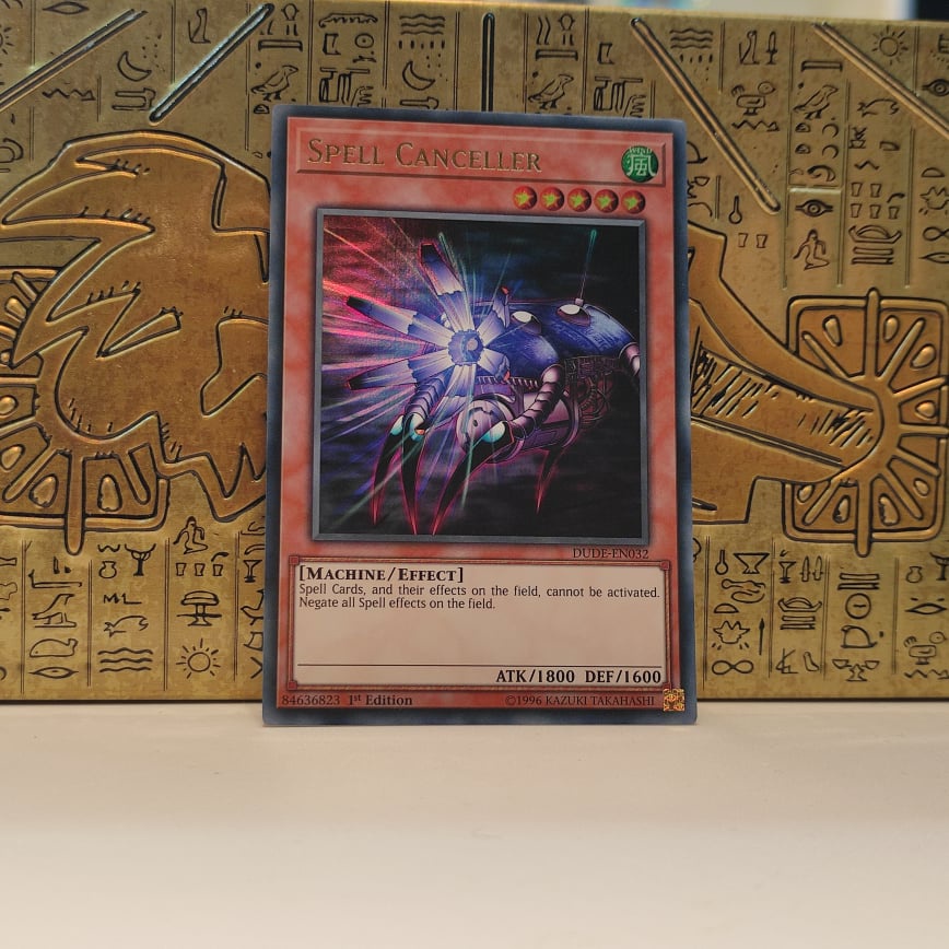 Thẻ Bài Yugioh Chính Hãng - Spell Canceller - DUDE-EN032 - Ultra Rare ...
