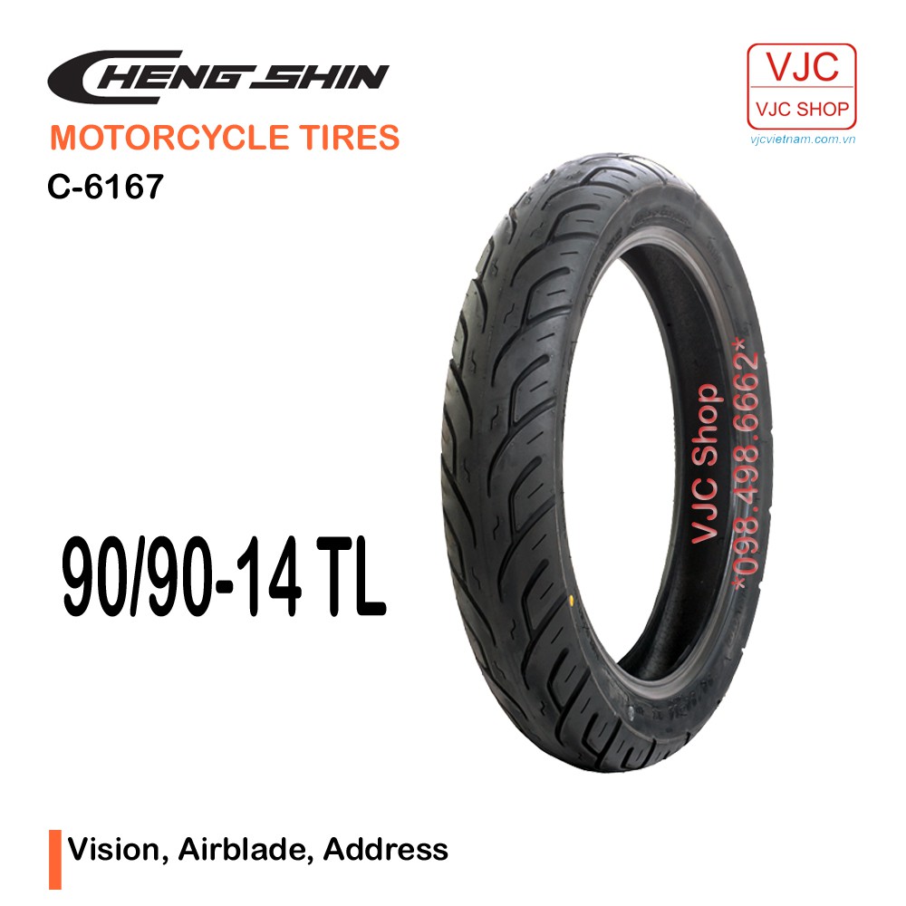 Lốp sau Airblade Cheng Shin 90/90-14 C6167 | Shopee Việt Nam