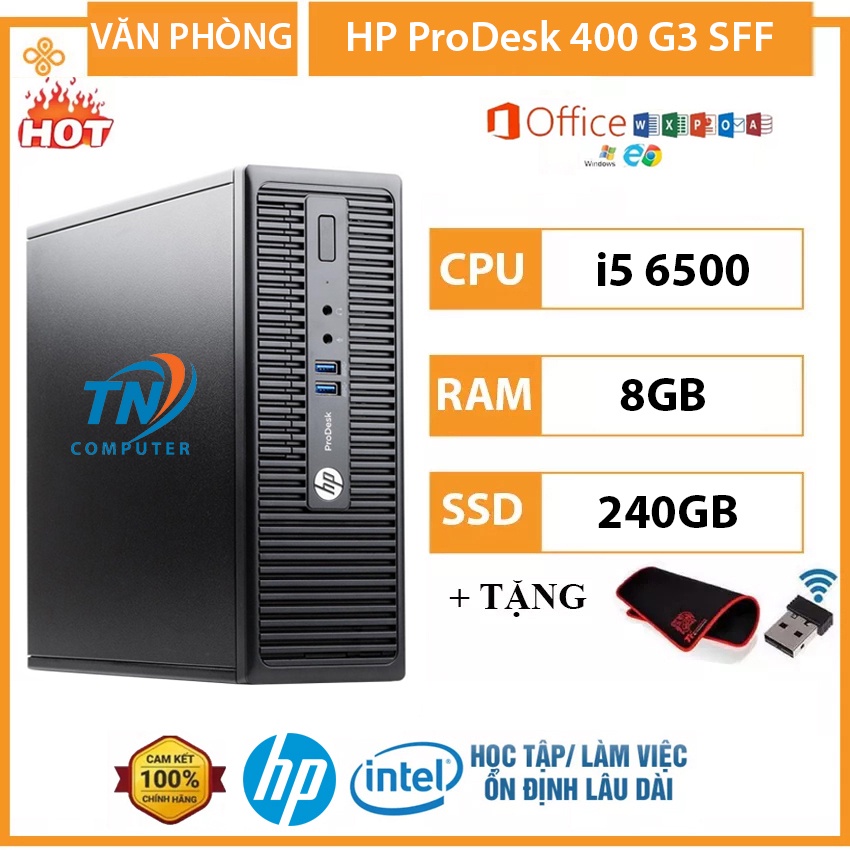 Case Máy Tính Văn Phòng HP ProDesk 400G3 Cấu Hình i5 6500 Ram 8GB SSD ...