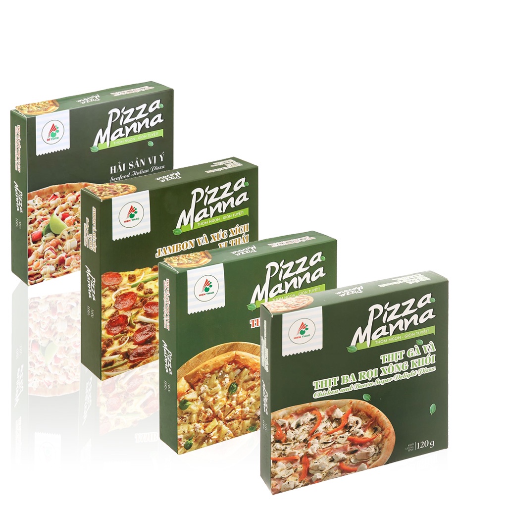 Pizza Manna - nhiều vị béo thơm chuẩn vị hộp 120g chính hãng | Shopee ...