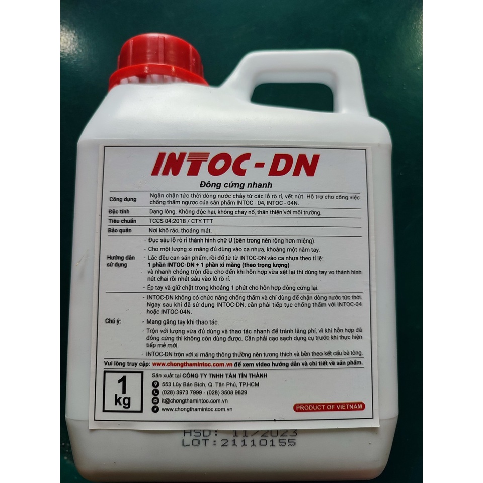 INTOC DN chống thấm dừng nước tực thời | Shopee Việt Nam