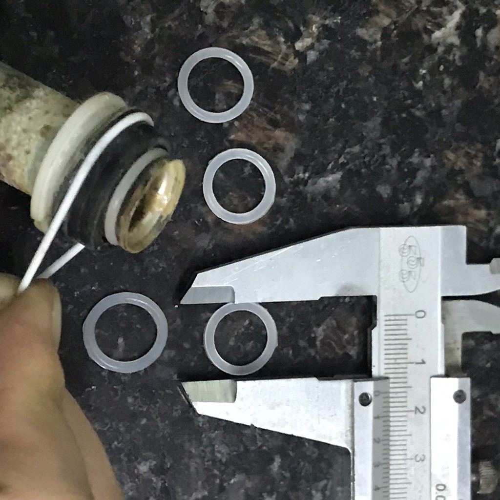 Roăng silicon chịu nhiệt các cỡ (Ron cao su / Zoong, zon, ron, gioăng ...