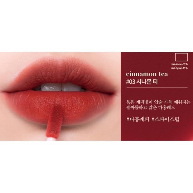 Son Kem Lì Romand Milk Tea Velvet Tint 4 4g Shopee Việt Nam