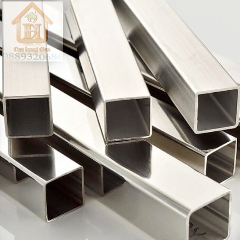Thanh Inox Vuông 10X10mm 304 Dày 0.6li Dài 50 80 100 120cm | Shopee ...